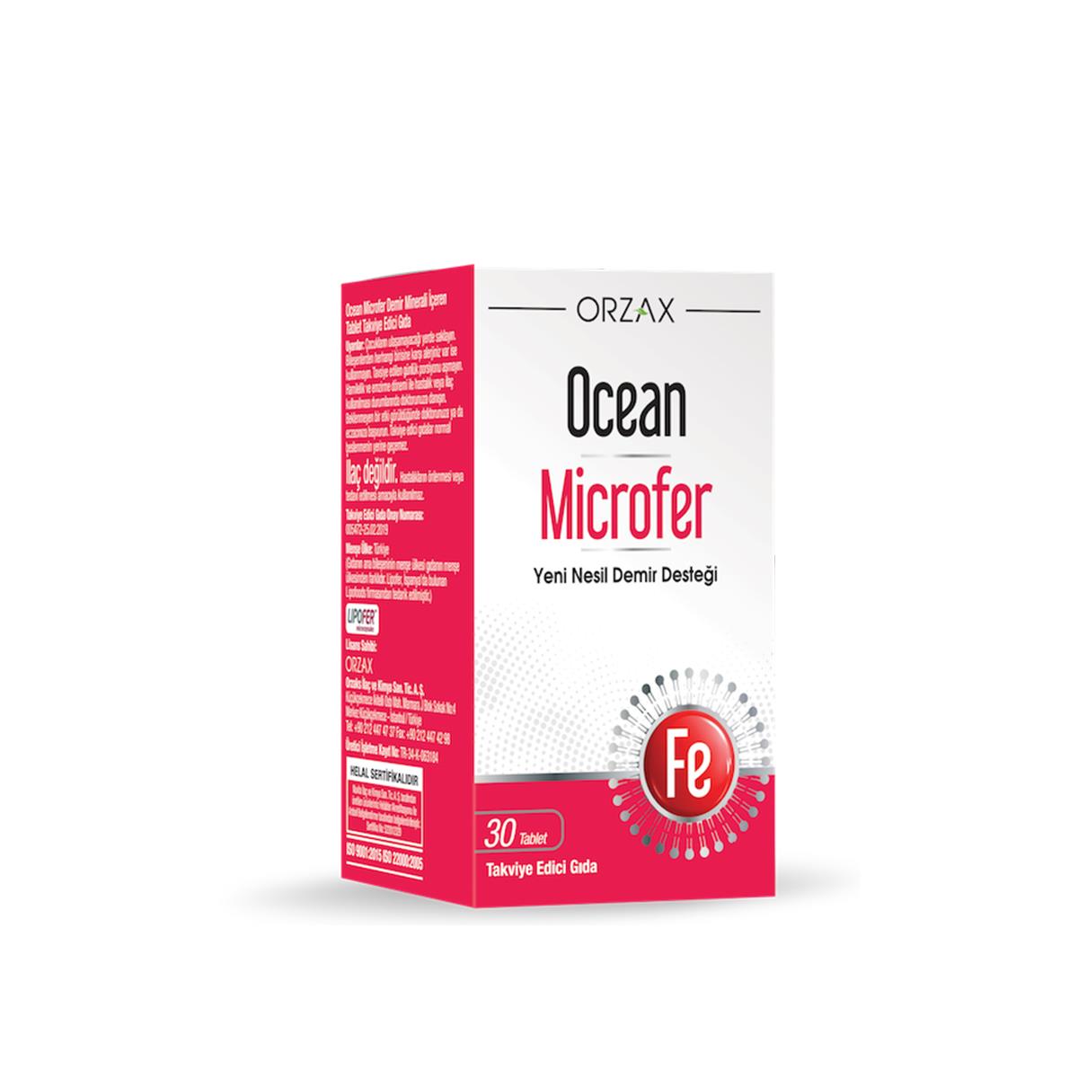 Ocean Microfer 30 Tablet - baksada